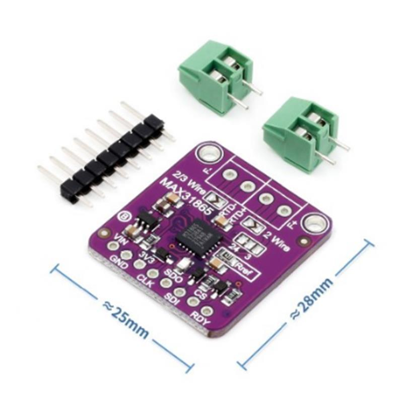 MAX31865 Thermocouple Modül RTD Sıcaklık Isı Sensör Okuyucu 15 Bit ADC ...